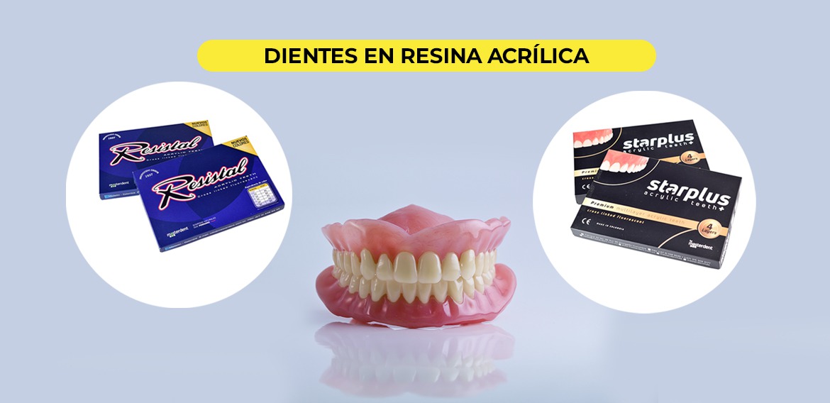 Dientes en resina acrílica - Masterdent